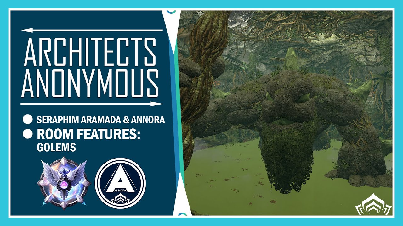 Seraphim Armada & Annora | Dojo Features: Golems | Warframe - YouTube