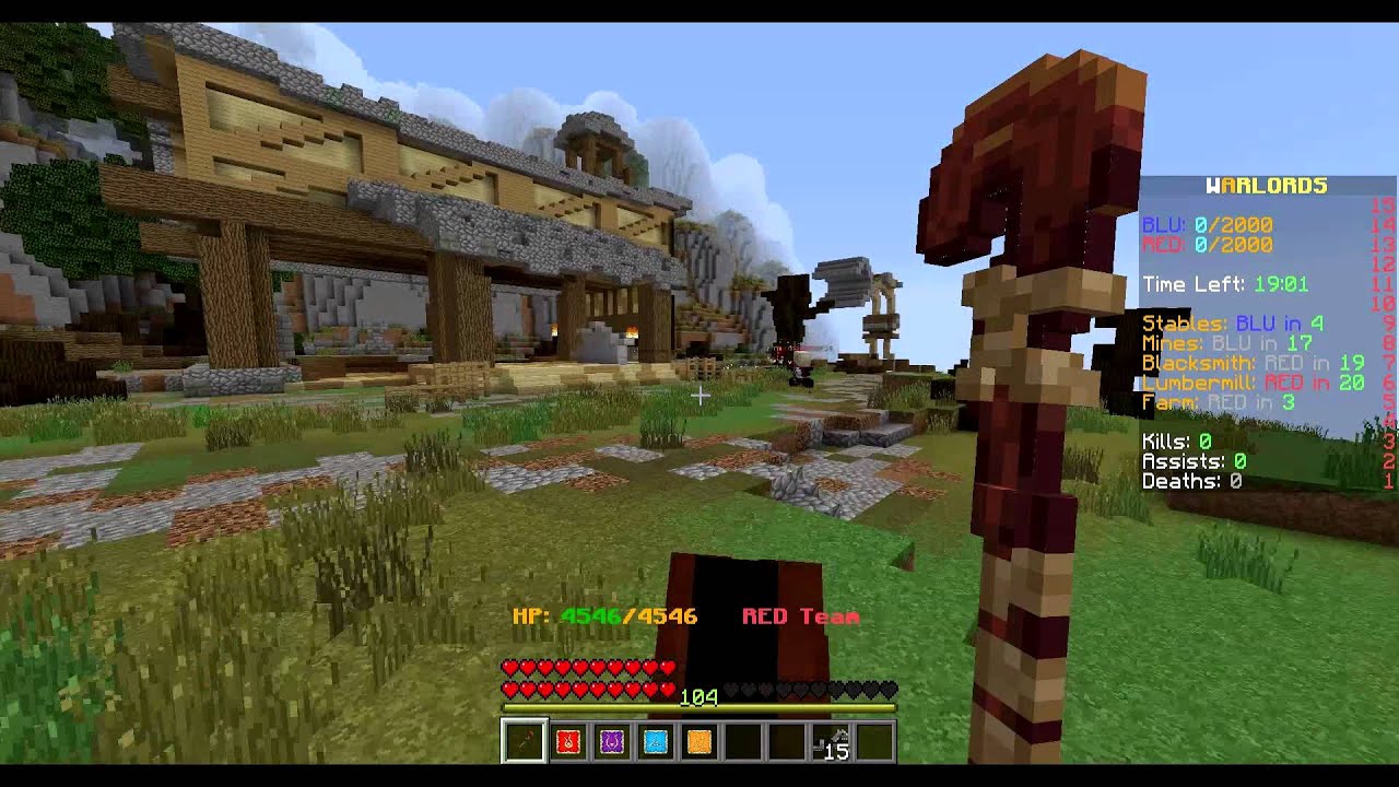 Minecraft - Warlords - e2 - How to play and epic weapon! - YouTube