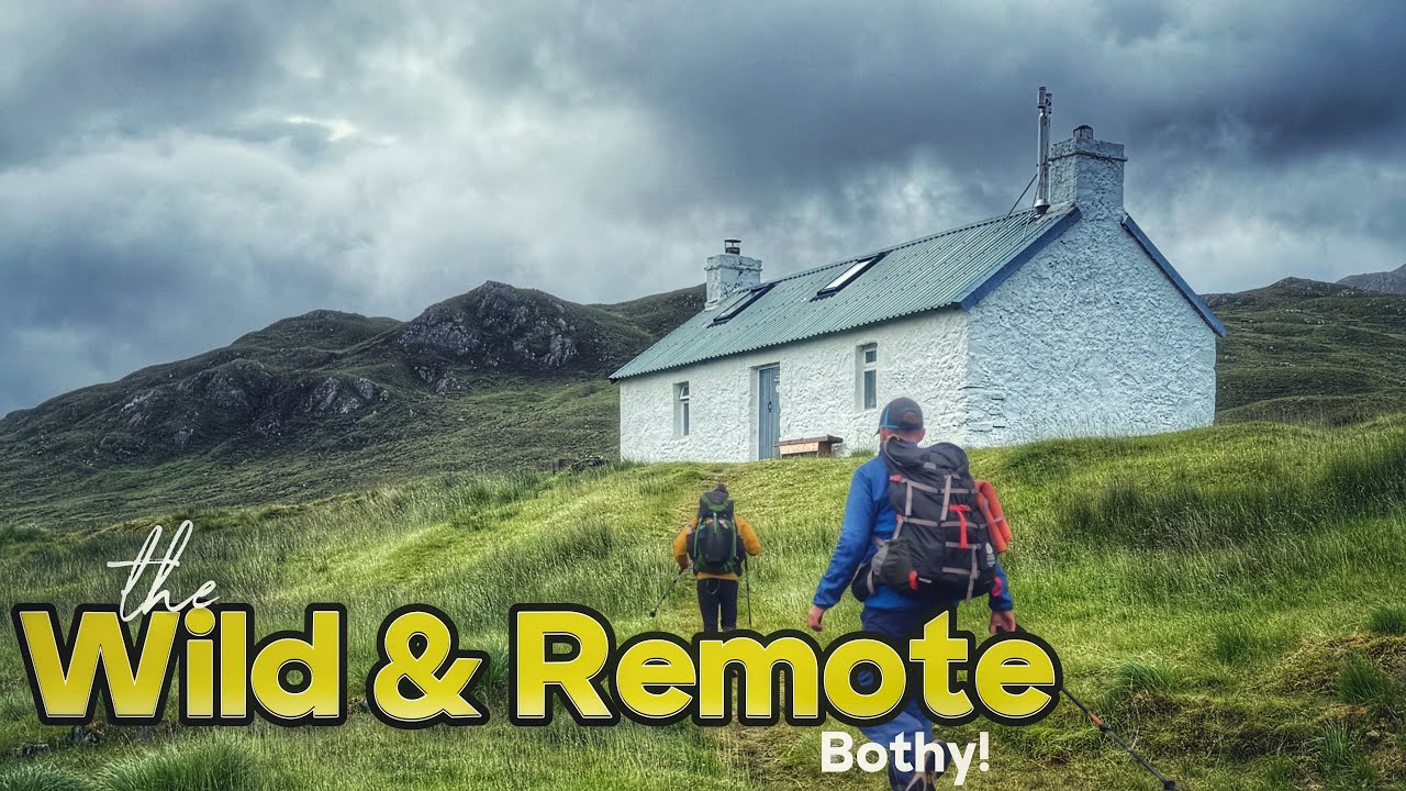 50km Bike ‘n Hike: The Super Remote Maol Bhuidhe Bothy! - YouTube