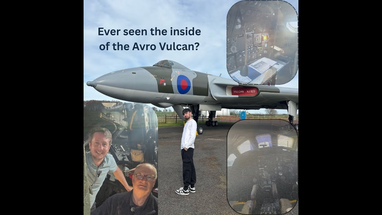 Take a look inside the Avro Vulcan! Where we explore the history and ...