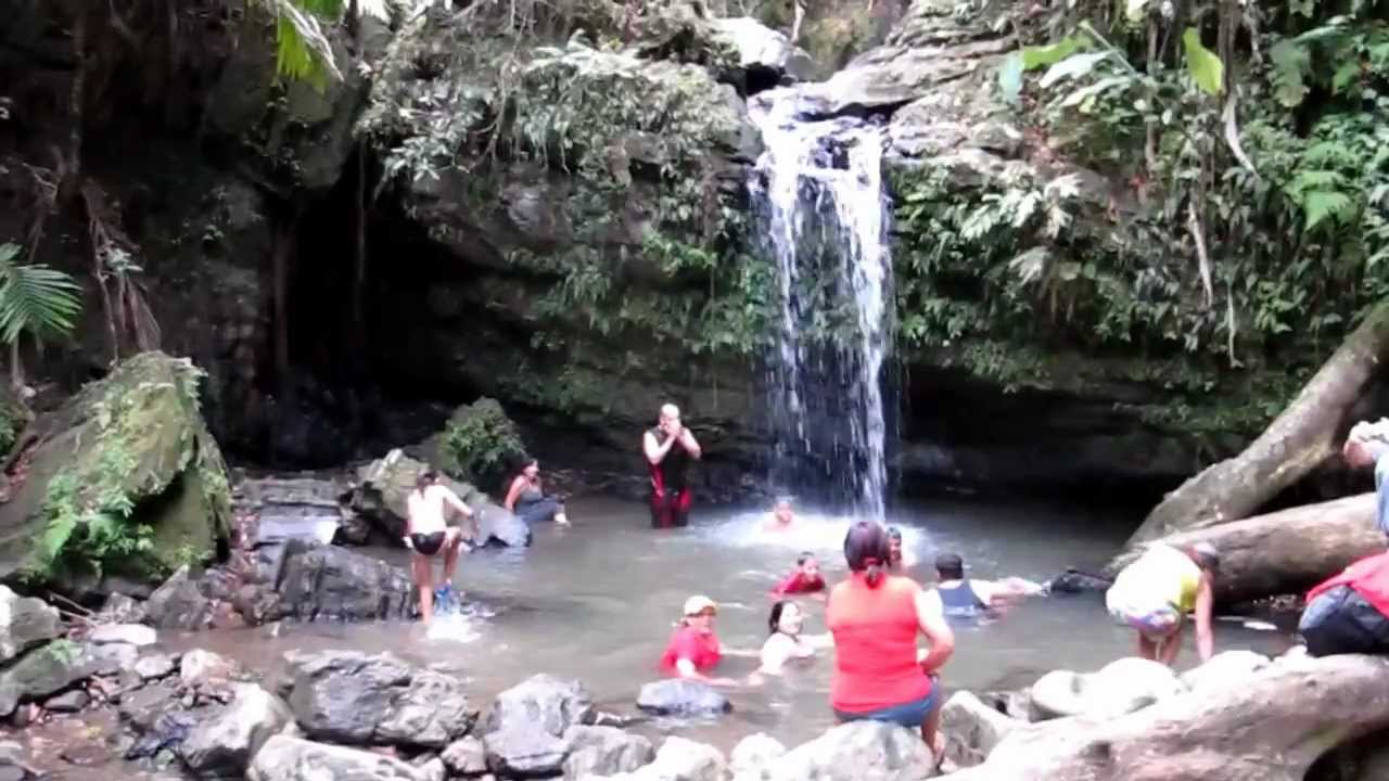 Cascada en El Yunque National Rainforest, Enjoying the Waterfall ...