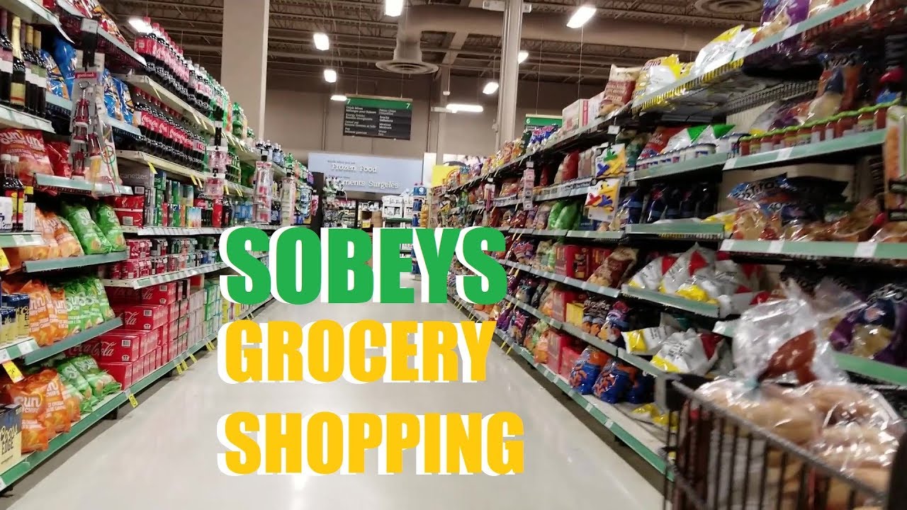 Grocery shopping at Sobeys, Moncton | CORALADDICT - YouTube