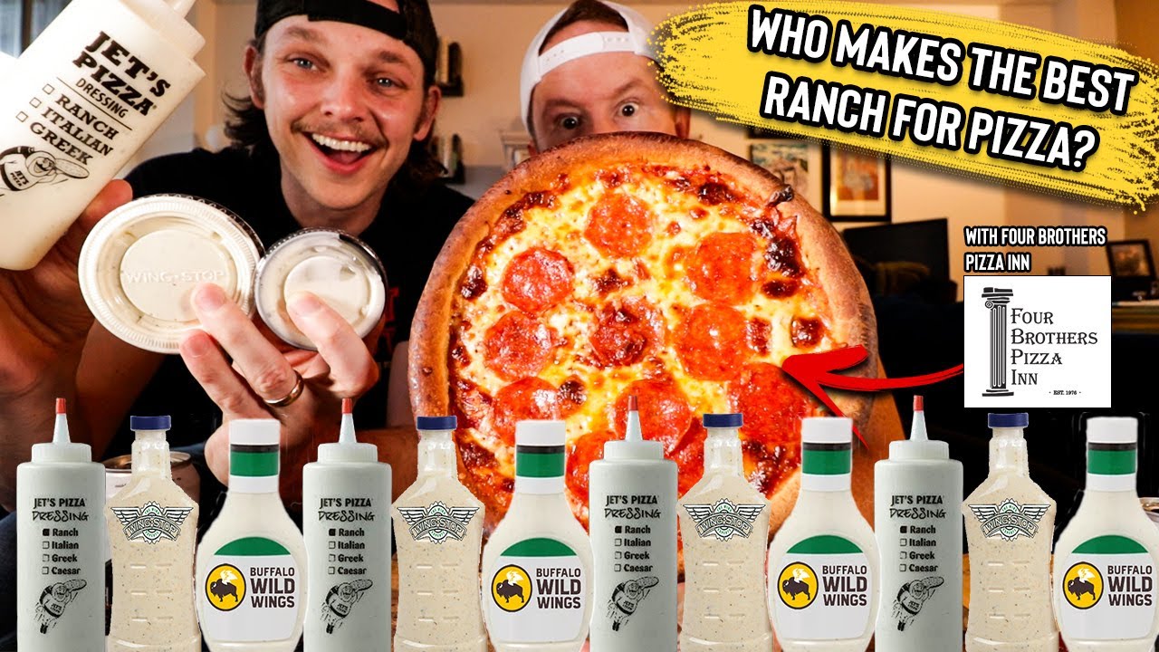 Which Fast Food Ranch Goes The Best With Pizza? | With Four Brothers ...