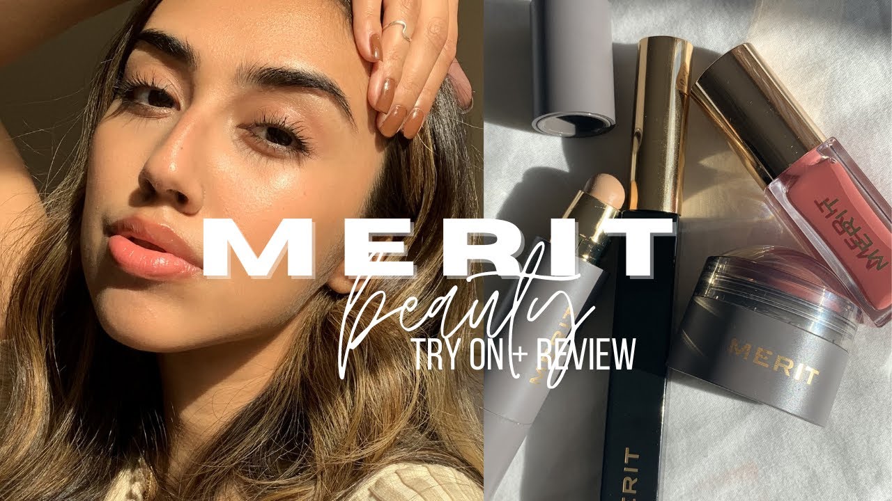 MERIT Beauty | Minimalist Clean Beauty Brand | Try On + Review on Dry ...