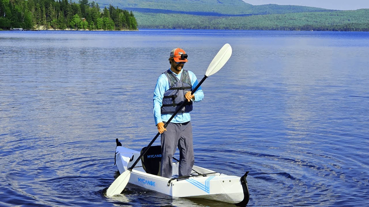 MyCanoe Solo 2 Origami Folding Canoe Unboxing and Review - YouTube