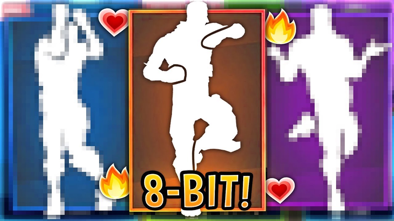Fortnite Dances BUT They Are In 8-Bit..! *LEGENDARY* (Scenario) - YouTube
