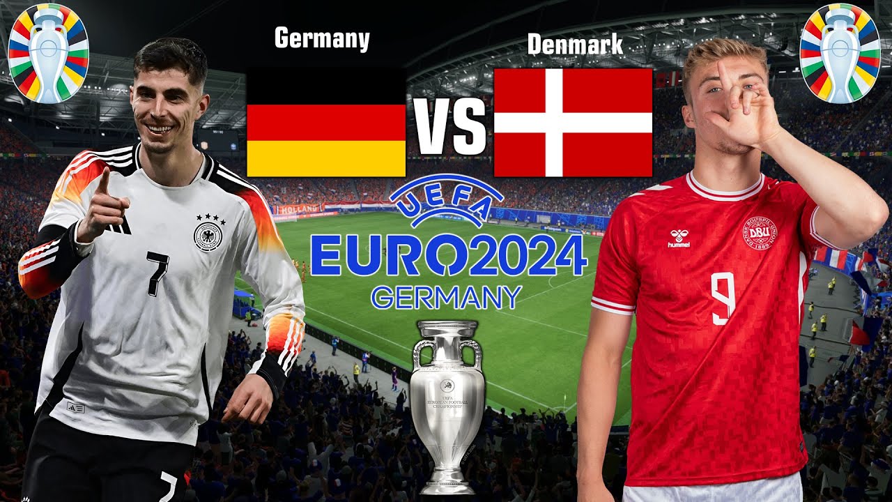 GERMANY vs DENMARK - ROUND OF 16 | UEFA EURO 2024 FULL MATCH - YouTube