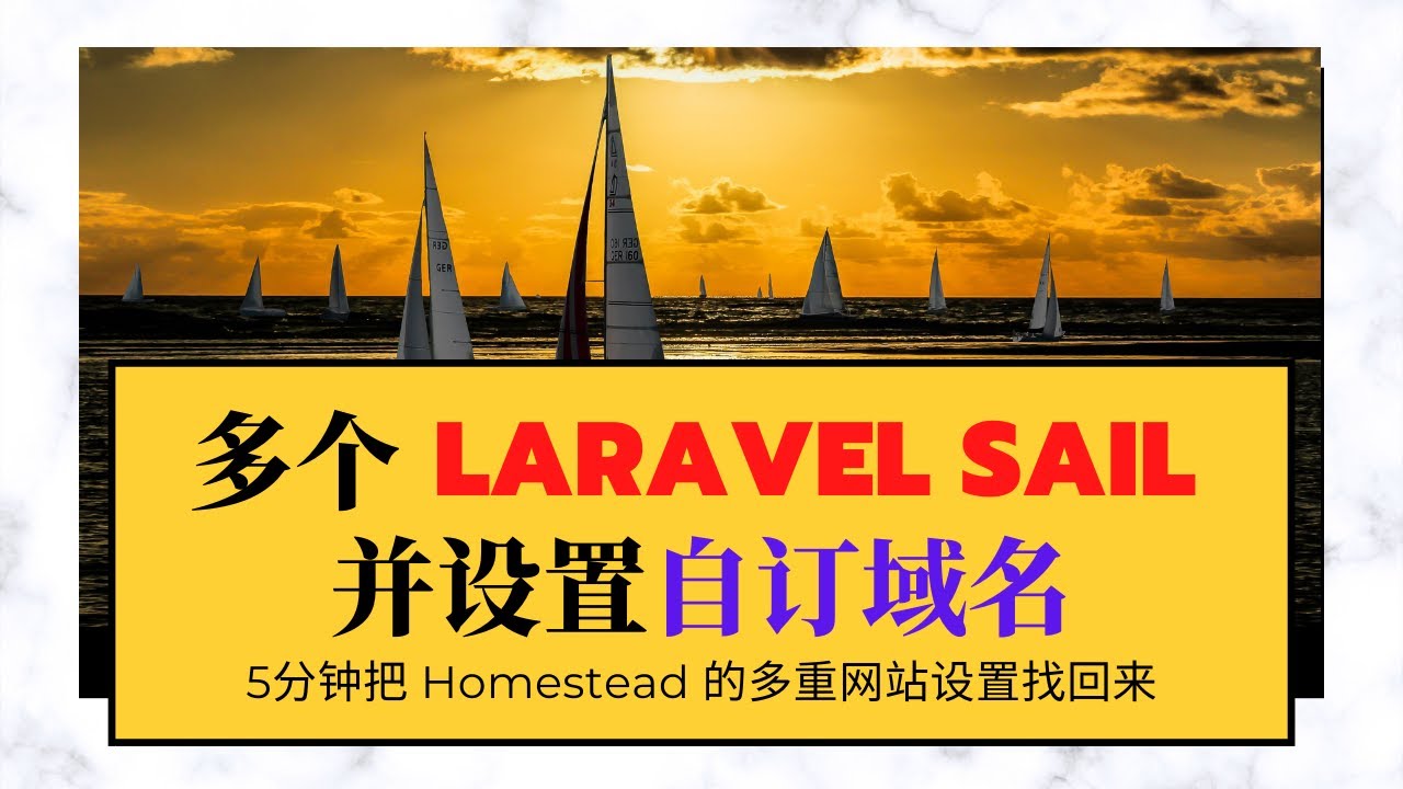 使用多个 Laravel Sail 并设定自己想要的域名 Nginx Proxy Manager Laravel Sail 域名 6183