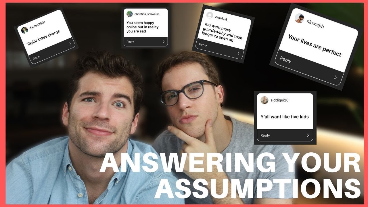 ANSWERING YOUR ASSUMPTIONS ABOUT US | Taylor Phillips - YouTube