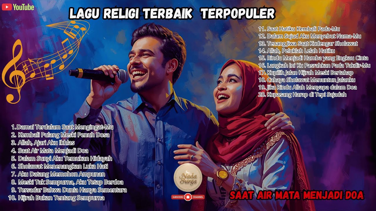 Pembawa Rezeki Lagu Religi Terbaik 🌙 Membawa Kedamaian Hati 🌙 # ...