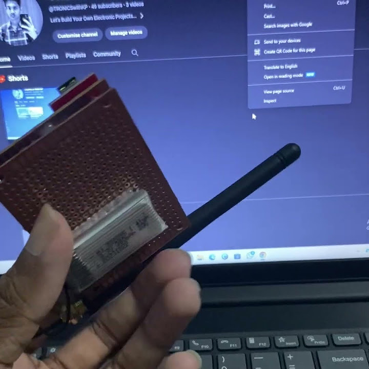 Diy Wi Fi Camera With Esp32 Esp32project Esp32cam Electronics Esp32 Electric Shorts Youtube