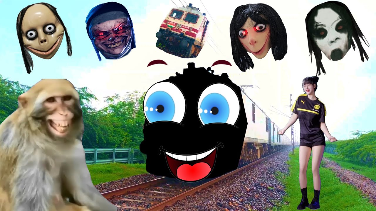 Evil nun horror face train funny video | evil nun face funny video ...
