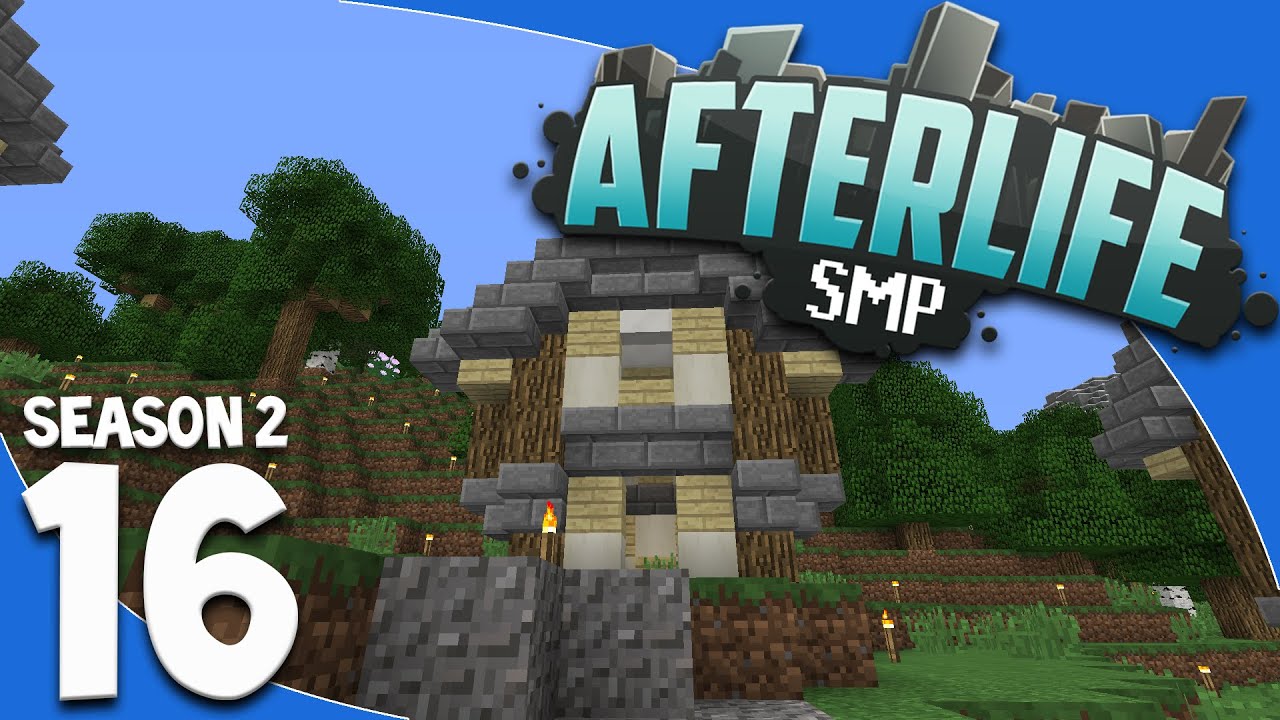 Minecraft: AfterLife SMP - S2 16 - Lovely Little Village Houses ...
