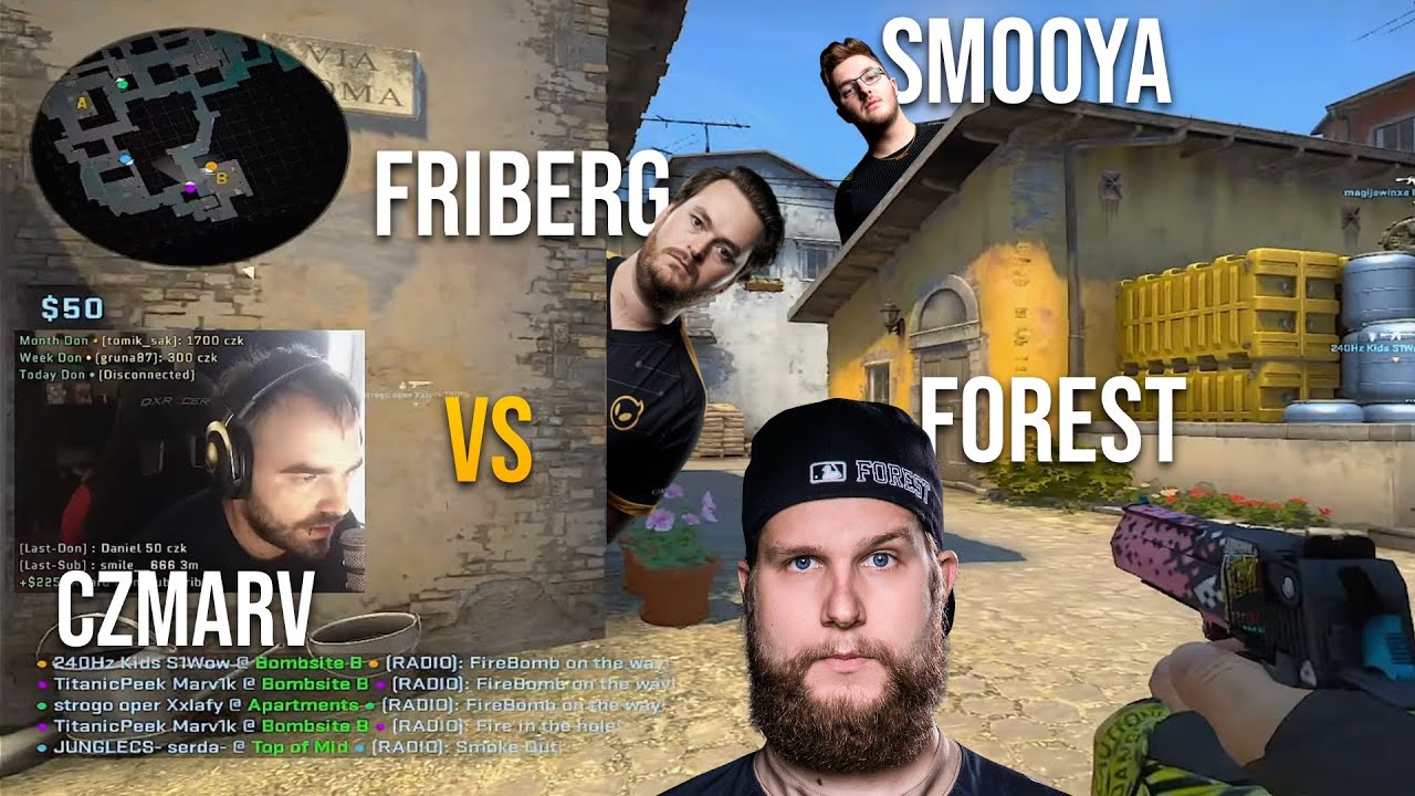 f0rest, friberg a smooya v enemy teamu! 👀 - YouTube