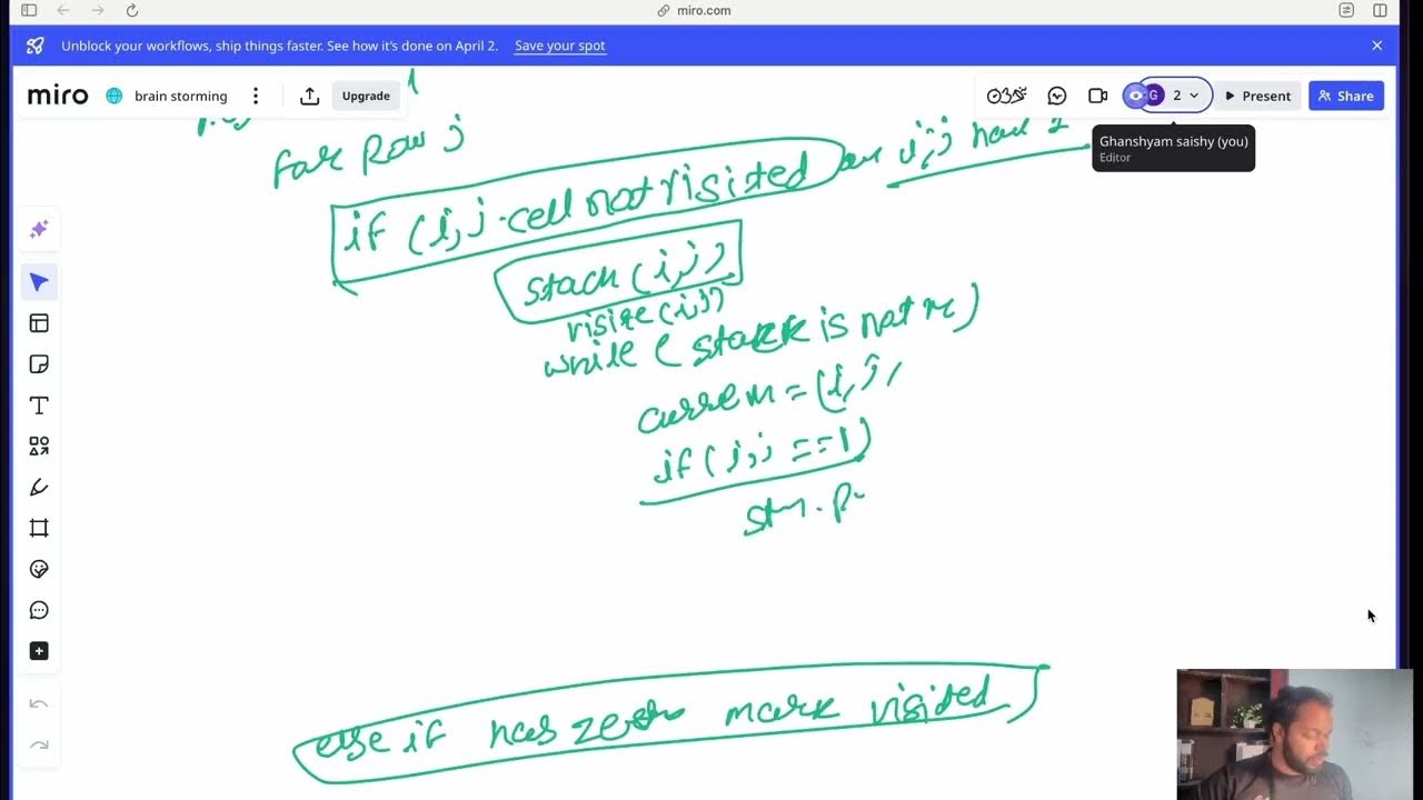 Used DFS and BFS to solve PRoIsland pattern | Fresh Codeman - YouTube