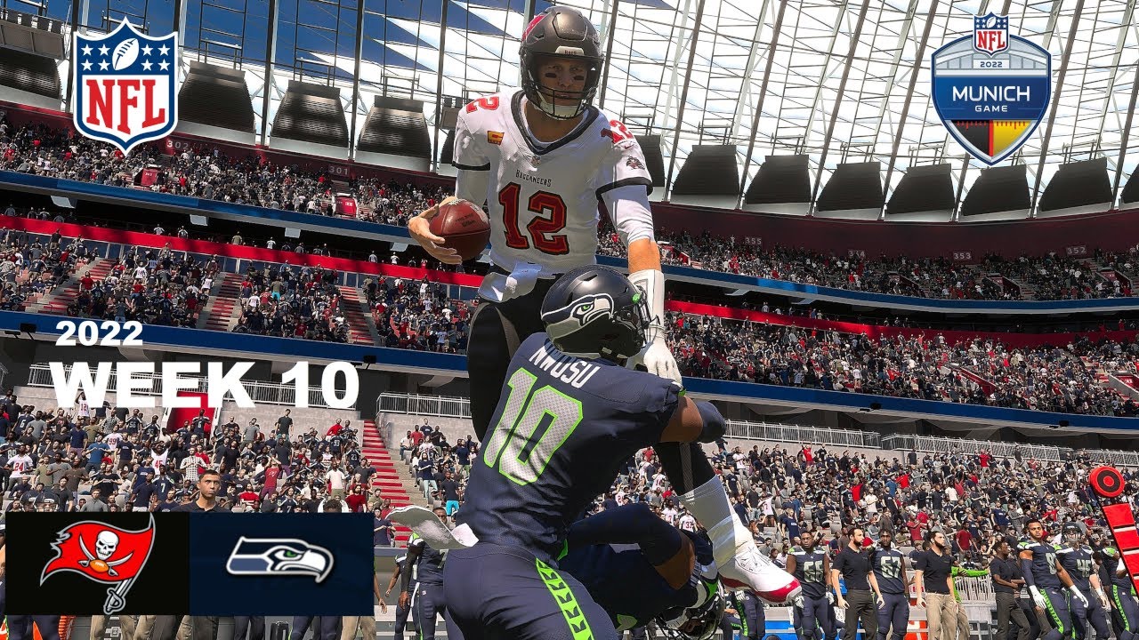 Buccaneers vs Seahawks Simulation 2022 Week 10 Germany Stadium ...