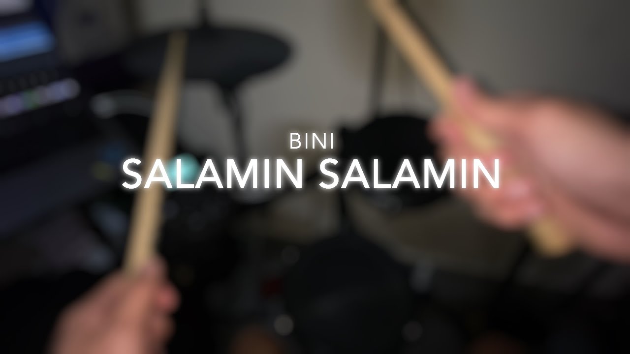 Salamin, Salamin | BINI | Drum Cover (POV) - YouTube