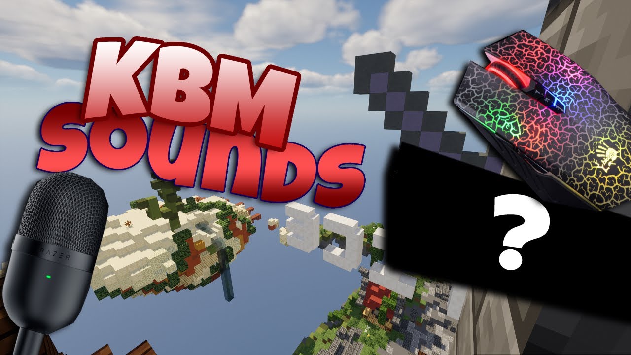 Keyboard And Mouse Sounds || Minecraft - YouTube