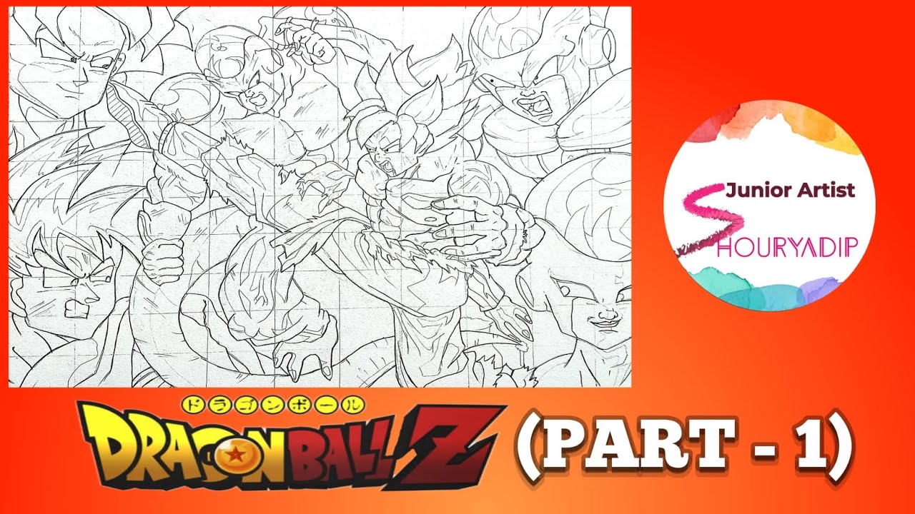Dragon Ball Z | Part - 1 | Sketch | Goku vs Friza - YouTube