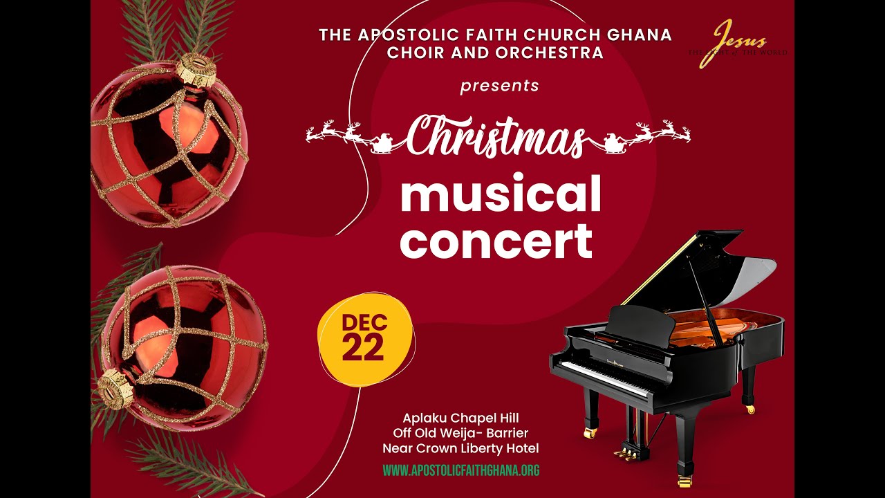 CHRISTMAS MUSIC CONCERT || DECEMBER 22,2024 - YouTube