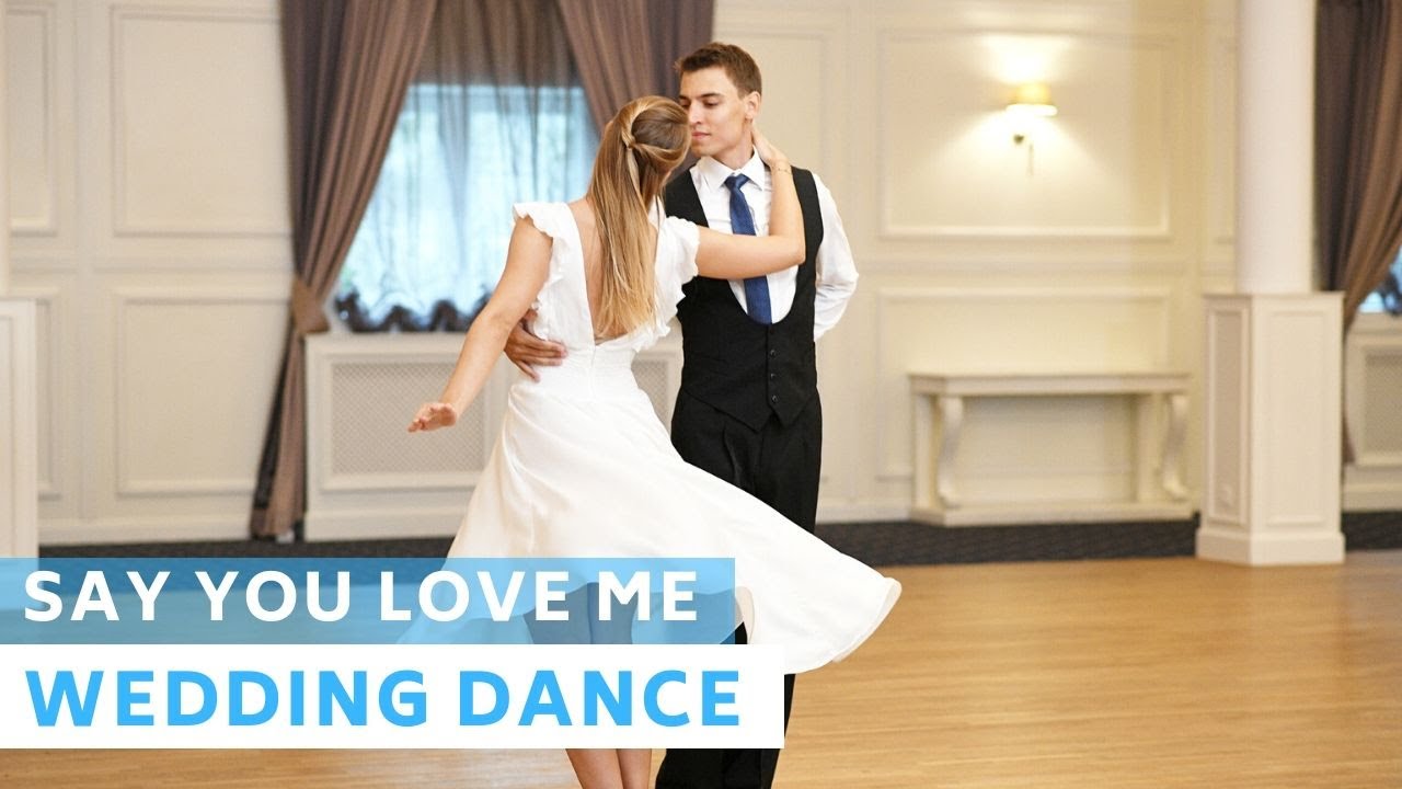 Say You Love Me Jessie Ware Wedding Dance Choreography Youtube