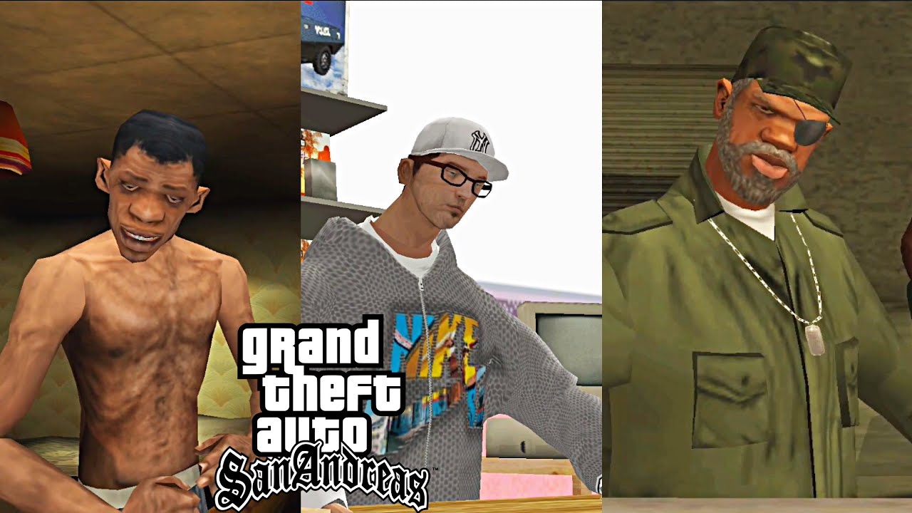 GTA San Andreas Character Redesign Showcase Gameplay Part 2 - YouTube