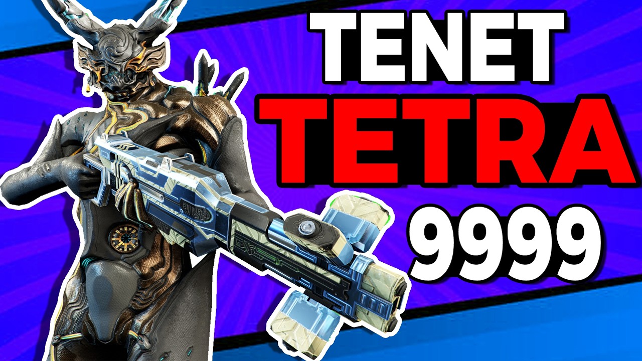 Warframe Tenet TETRA Build To Destroy Level Cap 9999 Steel Path🚀🔥 - YouTube