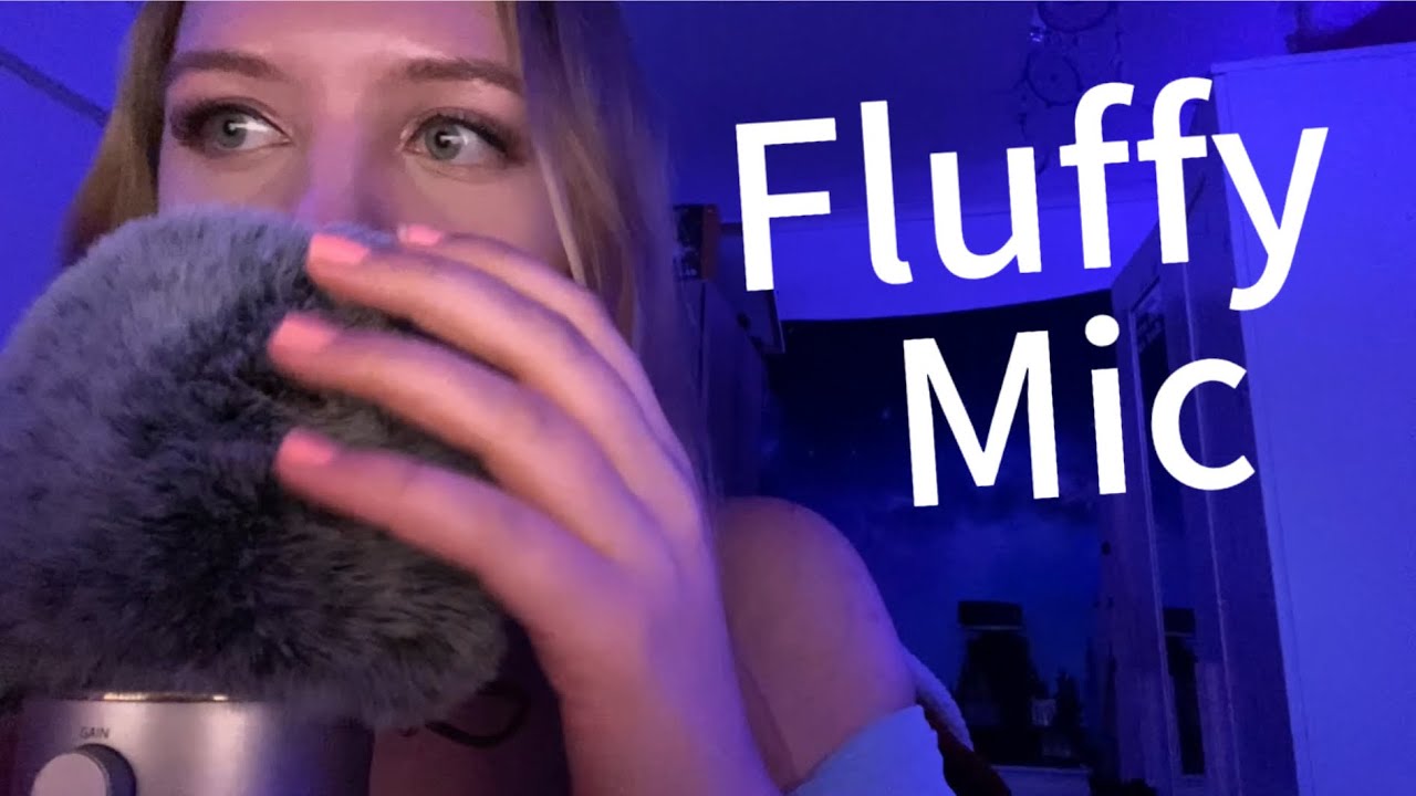 ASMR Fluffy Mic (playing with the microphone) - YouTube