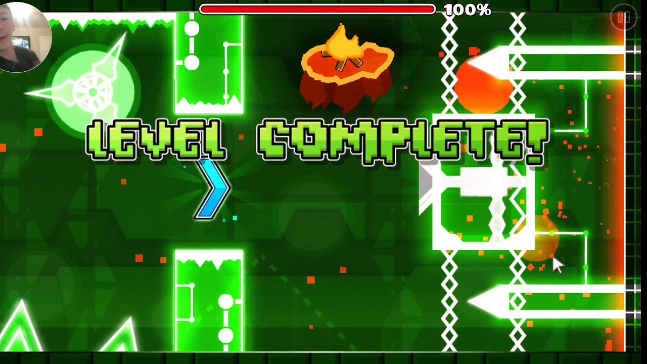 fire gauntlet | geometry dash - YouTube