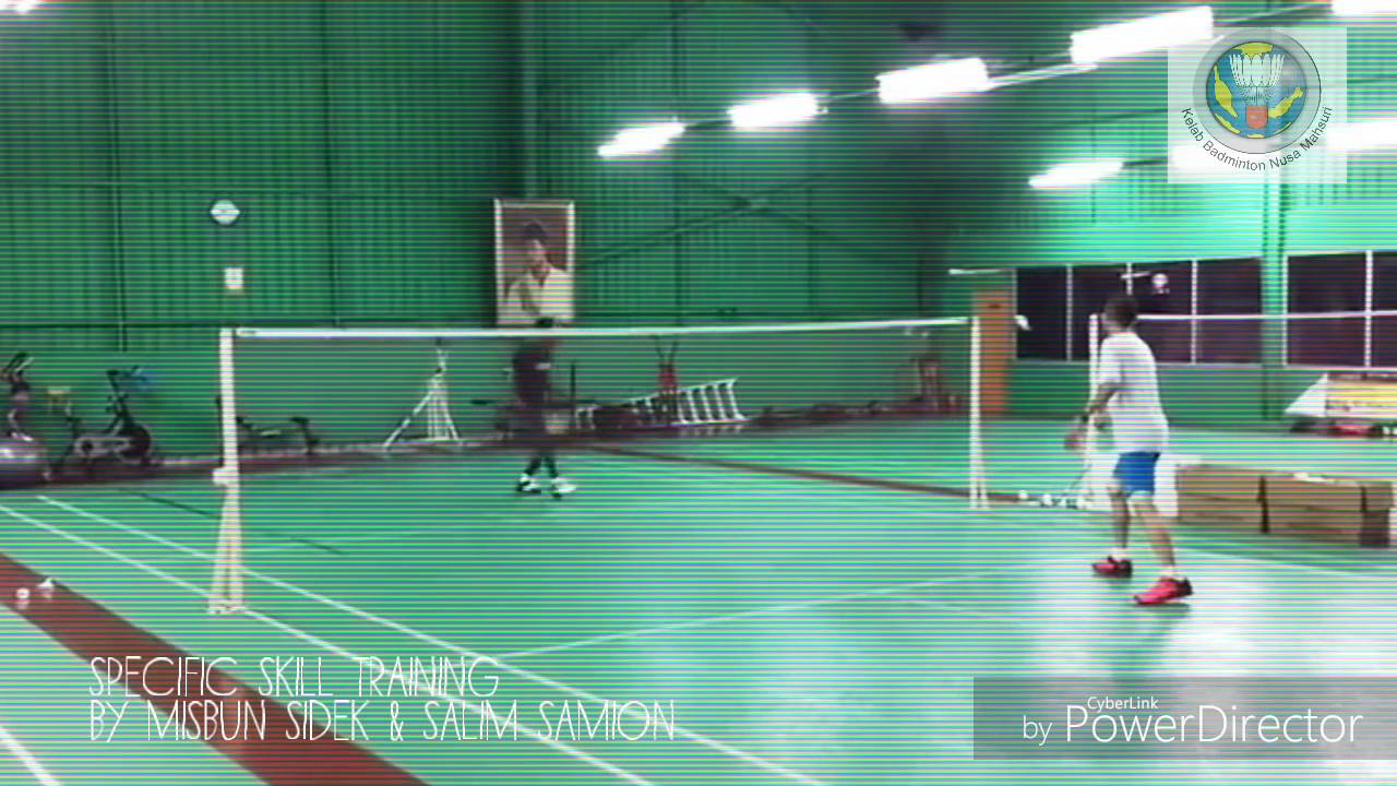 Specific skill training by Misbun Sidek & Salim Samion - YouTube