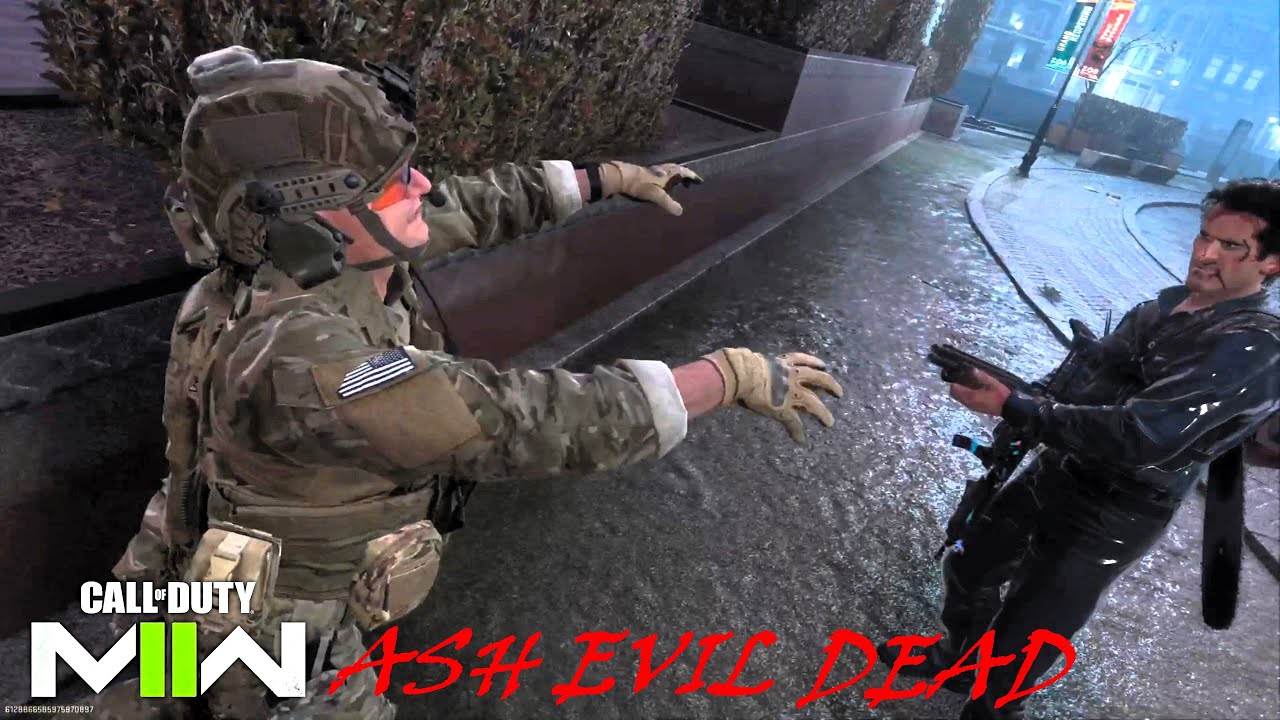 ASH Operator Bundle BOOMSTICK BOOGIE Finishing Move MW2 Execution - YouTube