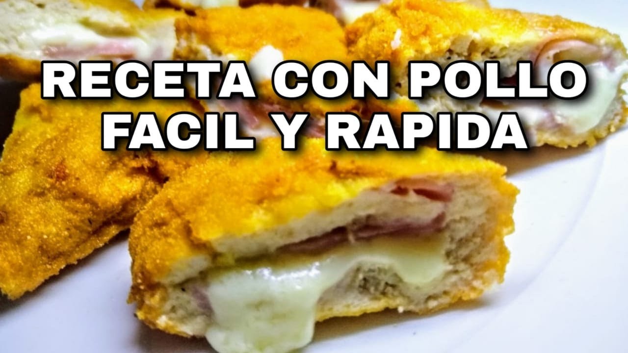 CORDON BLUE Receta facil y Rapida con Pollo🔴RECETAS Y SABORES EN ...