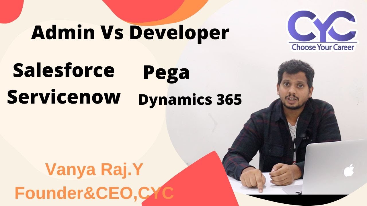 Admin Vs Developer | devops aws internship in hyderabad | CYC | Vanya ...