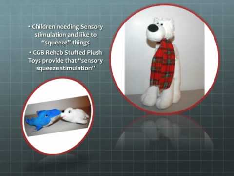 Stuffed Plush Toys for Sensory Stimulation - Autism - YouTube