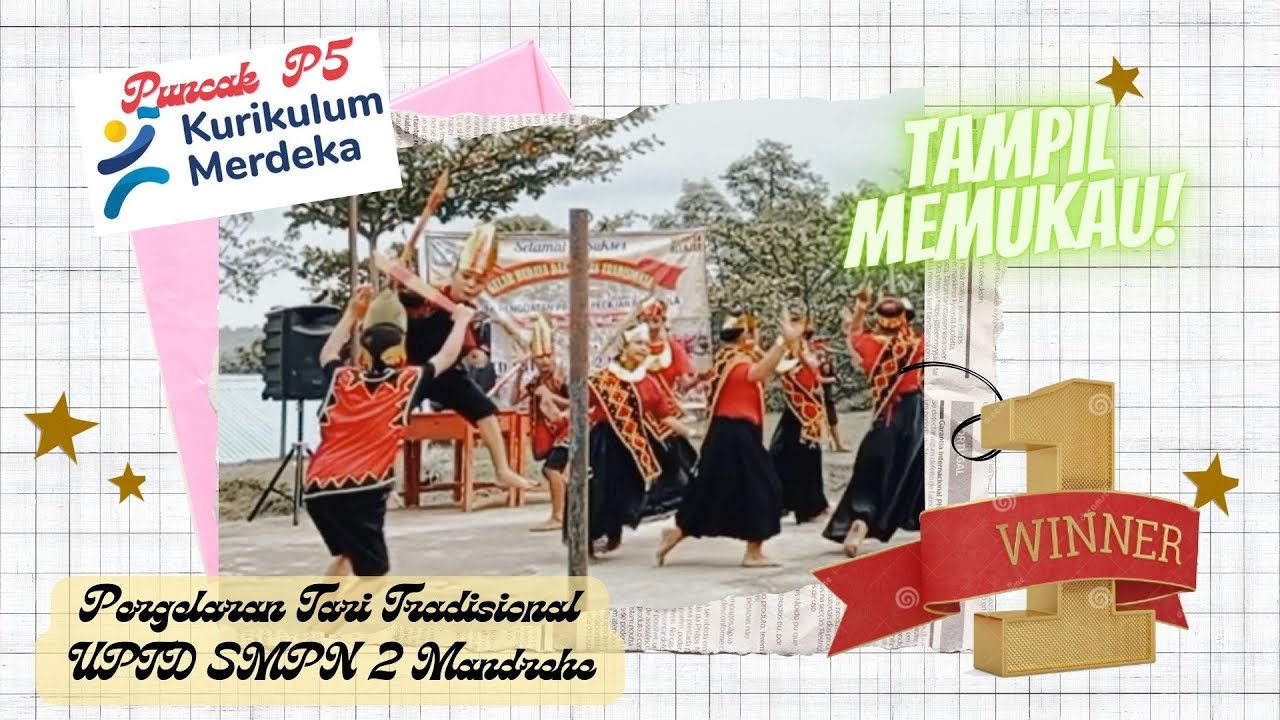 (ONO NIHA LE) TARI KREASI SISWA KELAS 7-3 SMPN 2 MANDREHE PADA PUNCAK ...