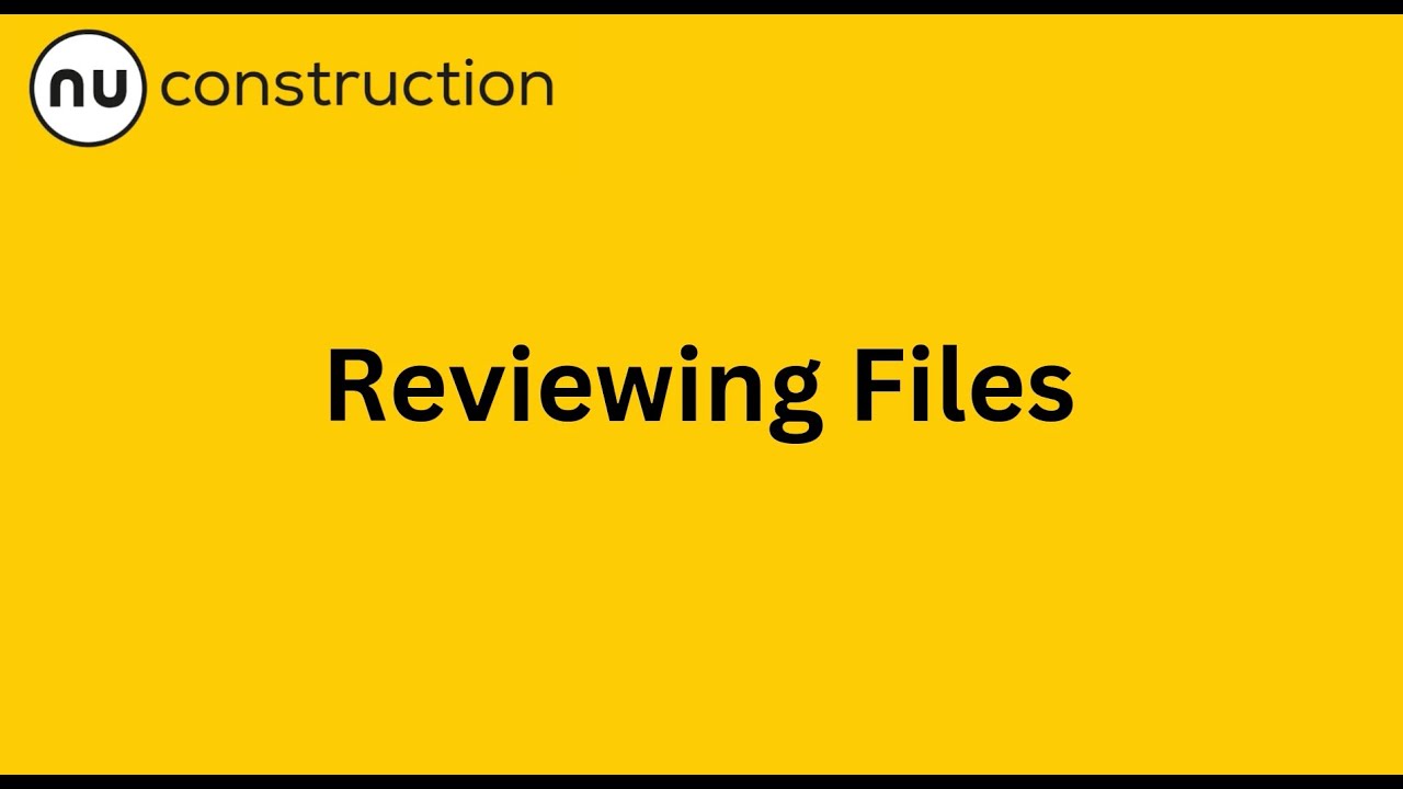 Reviewing Files - YouTube