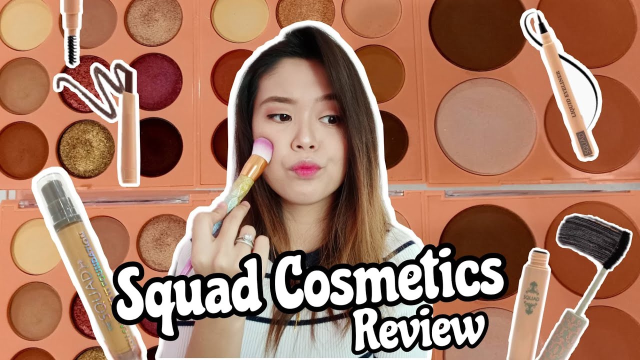 SQUAD COSMETICS 199 PESOS NA MAKEUP SULIT BA? - YouTube