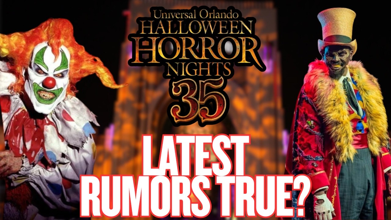 HHN 35 Update - Spec Map, Rumors & Megacon Announcement Coming? - YouTube