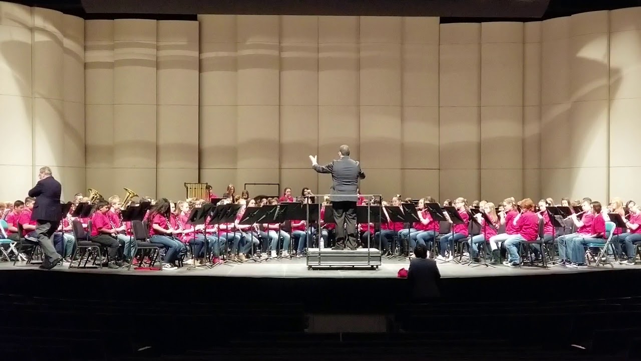 Washoe County 2019 6th Grade Honor Band - Starsplitter Fanfare - YouTube