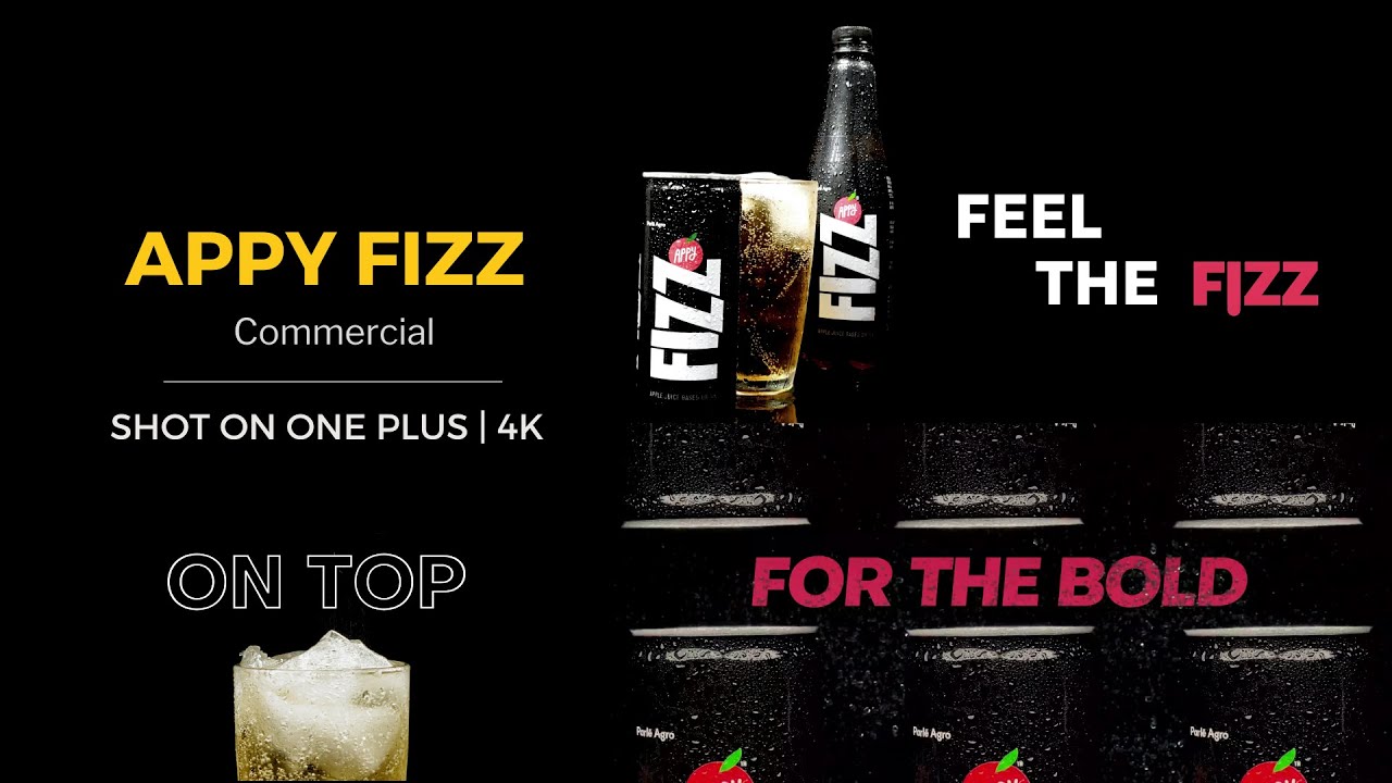 Appy Fizz Commercial | Feel The Fizz | Shot On ONEPLUS | 4k | Tv ...