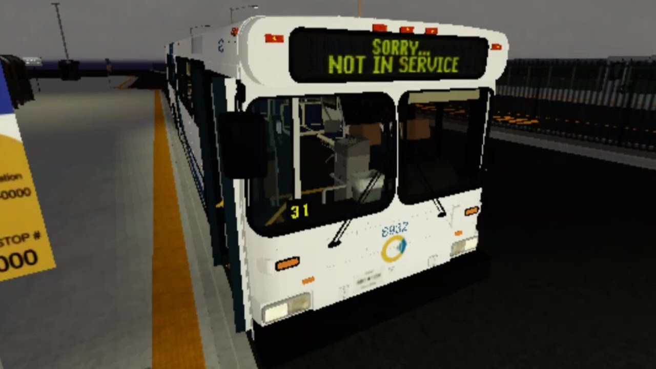 VAMOS Bus Simulator ROBLOX: Caledonia Transit 1989 New Flyer D40HF ...