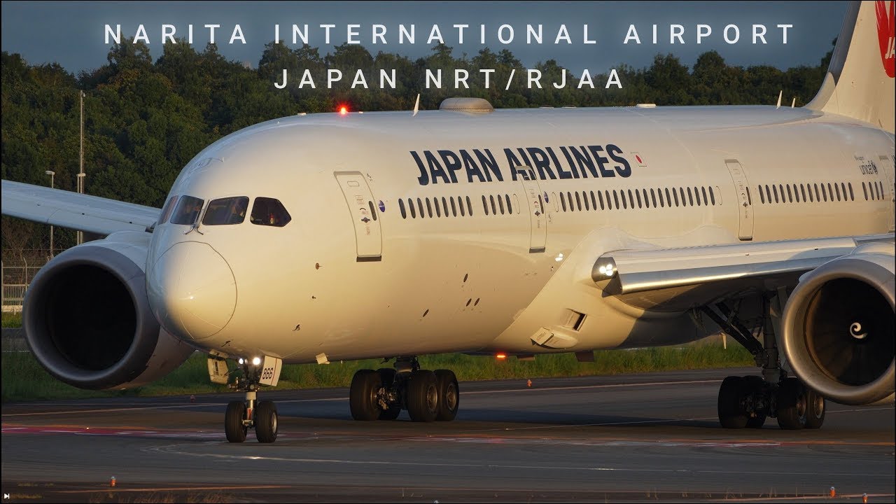 85 Airplane Landing at Tokyo Narita Int'l Airport Plane Spotting | NRT ...