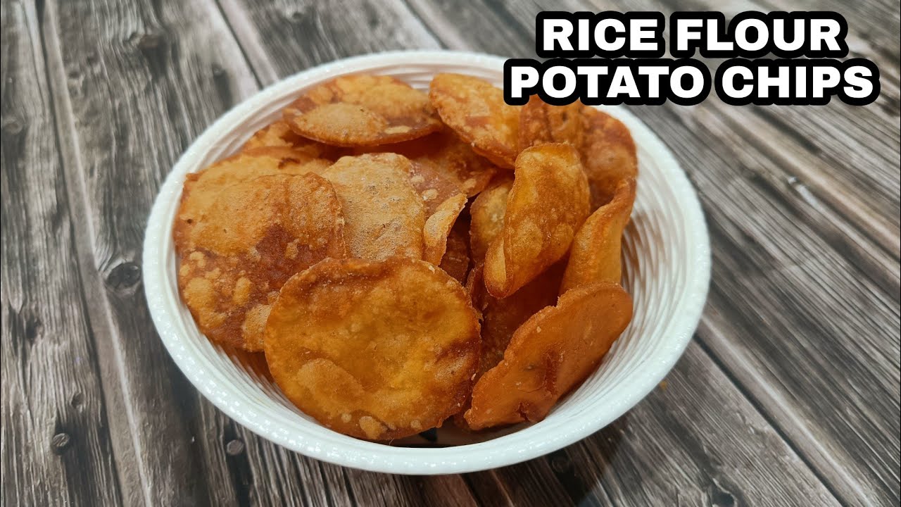 Potato Chips | Crispy Rice Flour Chips | Potato Rice Flour Chips | Food ...