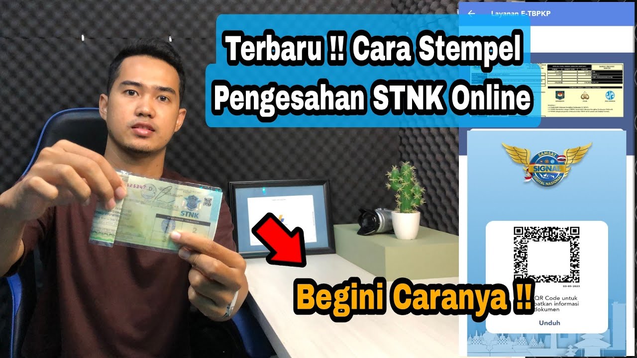 STNK Tidak Ada Stempel Pengesahan | Tidak Perlu Ke Samsat, Begini ...