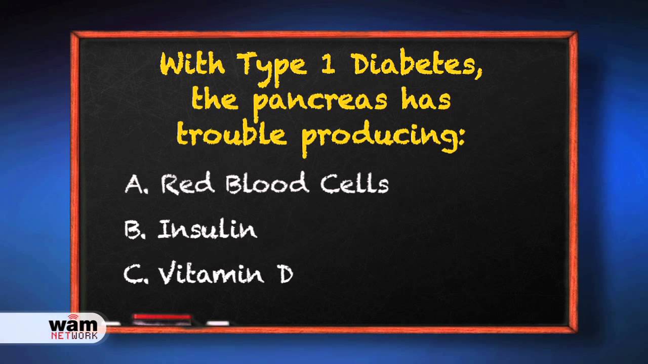 Type 1 Diabetes Quiz Voiced - YouTube
