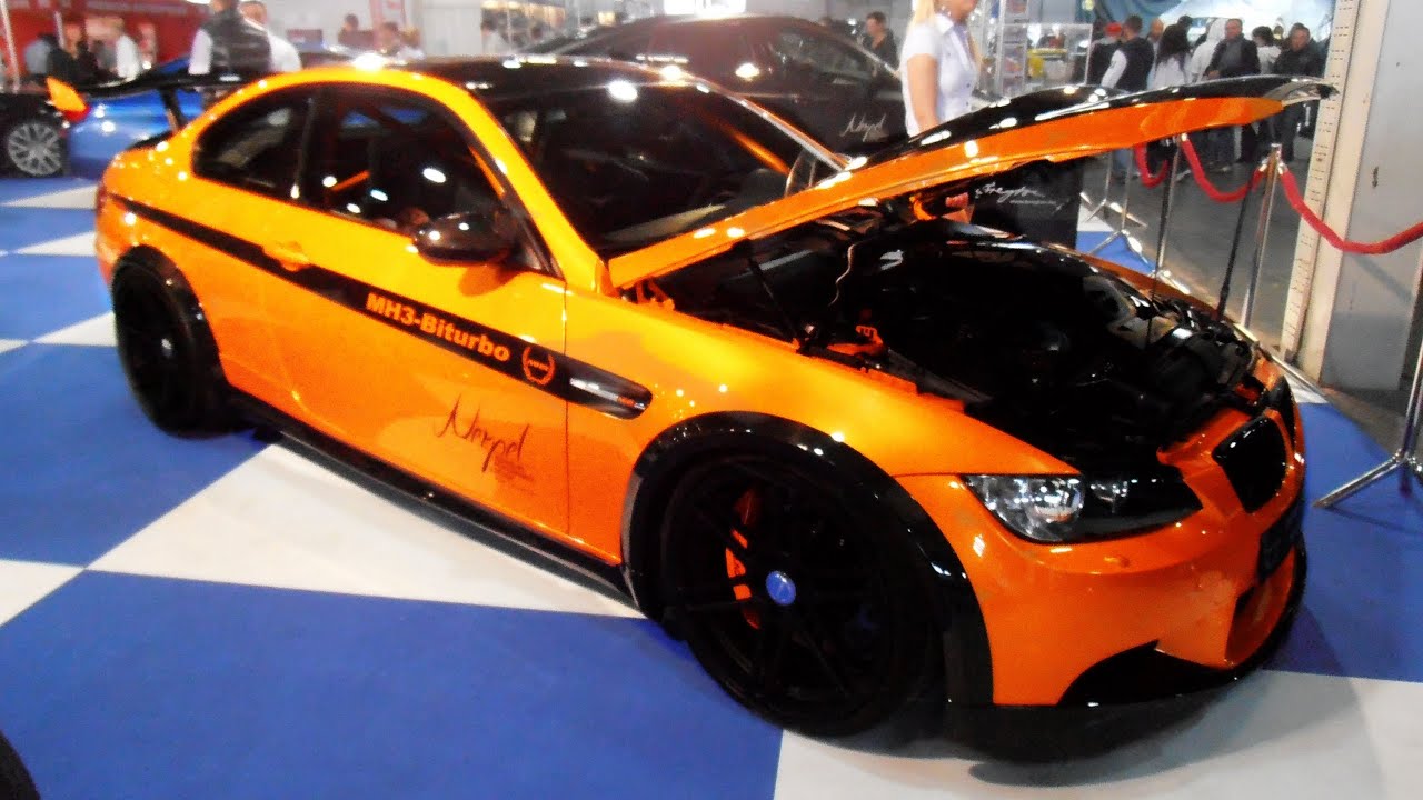 Manhart MH3-Biturbo BRUTAL REVS and CRAZY BackFire [BMW M3] - YouTube