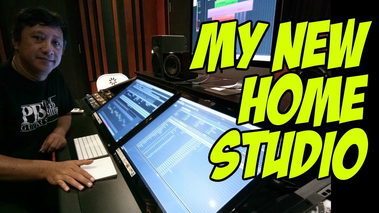 Ngintip Home Studio baru Agus Hardiman, Sanctuary Music Studio - YouTube