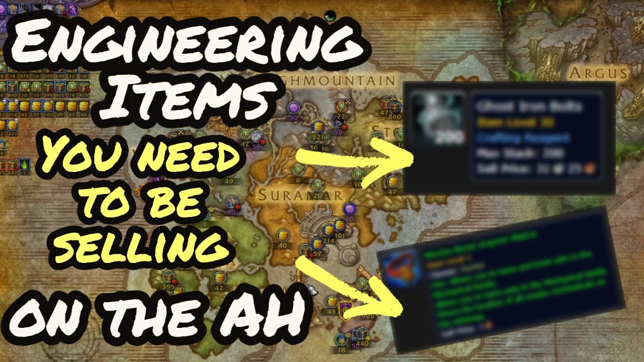Awesome Engineering Items You NEED to Be Selling Now! Shadowlands WoW ...