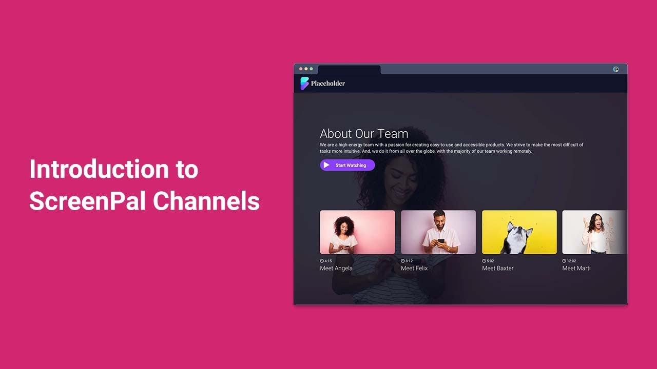 Introduction to Video Channels - YouTube