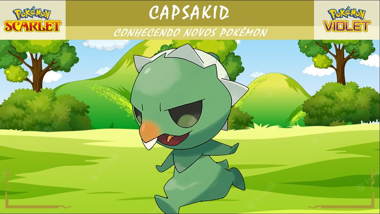 Conhecendo Capsakid (#0951) | Pokémon Scarlet e Violet - YouTube